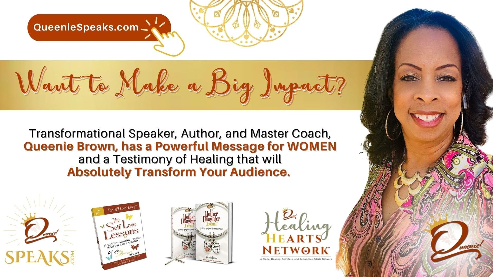 Queenie, Your Next Keynote Speaker